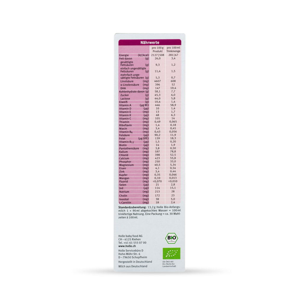 Holle Bio Stage 1 (0 - 6 months) Baby Formula - Save up to 20%